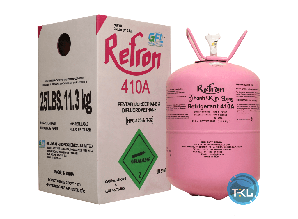 Gas lạnh Refron R410A (11.3 kg) | Thanh Kim Long - Nhà phân phối Gas Lạnh Hàng Đầu Việt Nam